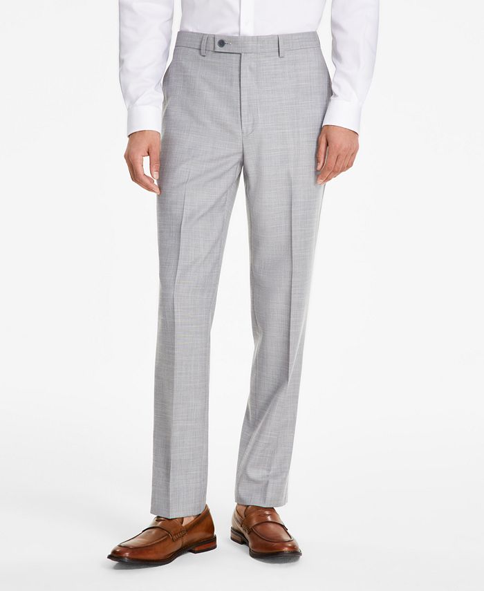 Calvin Klein Men's Slim-Fit Sharkskin Pants - Macy's