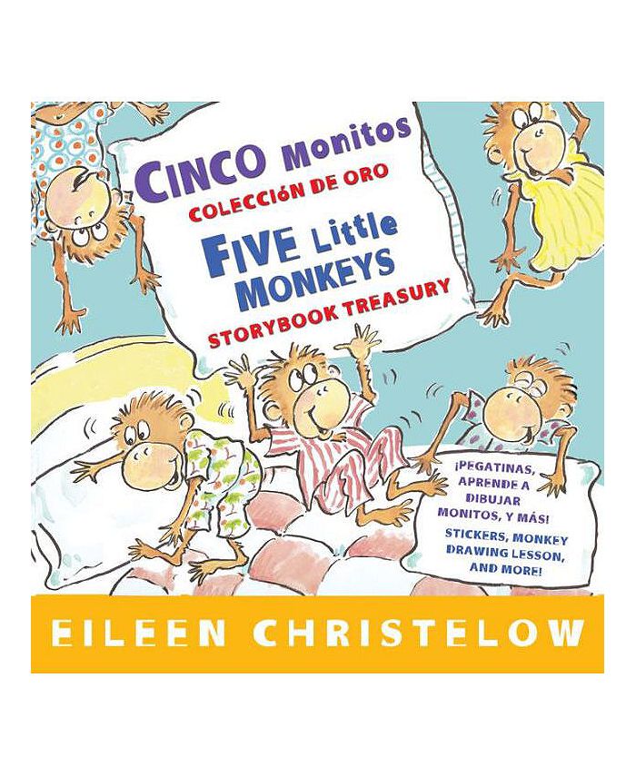 Barnes & Noble Five Little Monkeys Storybook Treasury/Cinco monitos ...