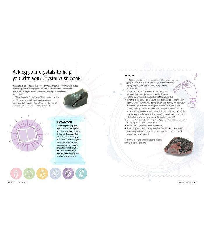 Barnes & Noble Crystal Connections- Understand the messages of 101 essential crystals and how to ...