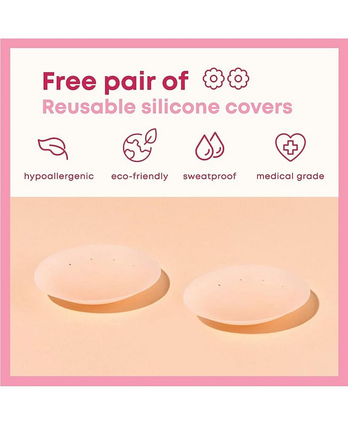 Risque Plus Size XL Beige Breast Lift Tape, With 2 reusable silicon ...