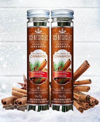 National Tree Company Scentsicles, Scented Ornaments, 6 Count Bottles ...