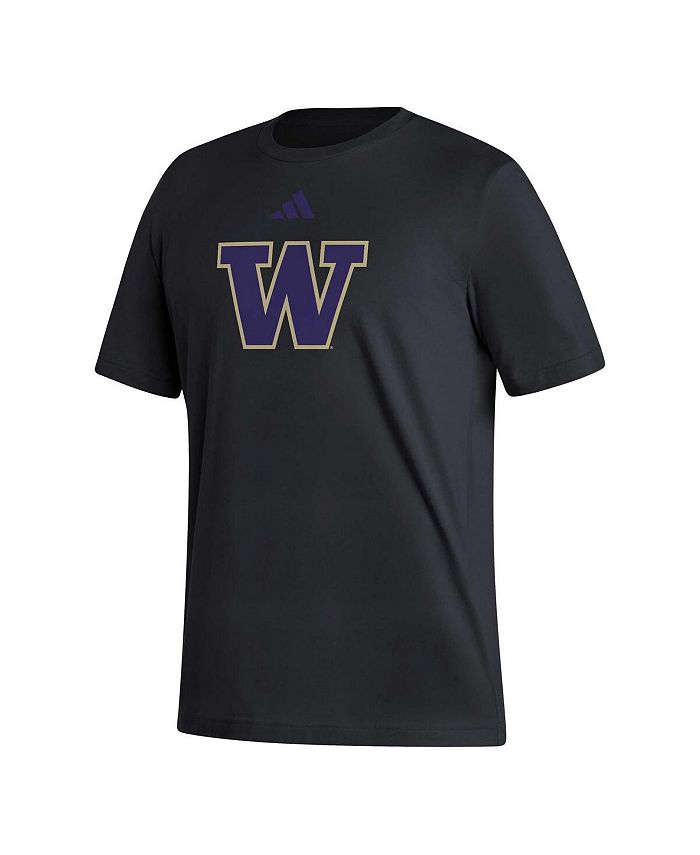 adidas Men's Black Washington Huskies Logo Fresh T-shirt - Macy's