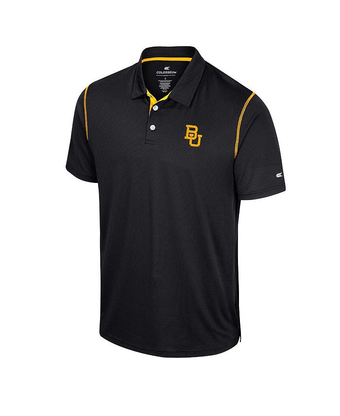 Colosseum Men's Black Baylor Bears Cameron Polo Shirt - Macy's