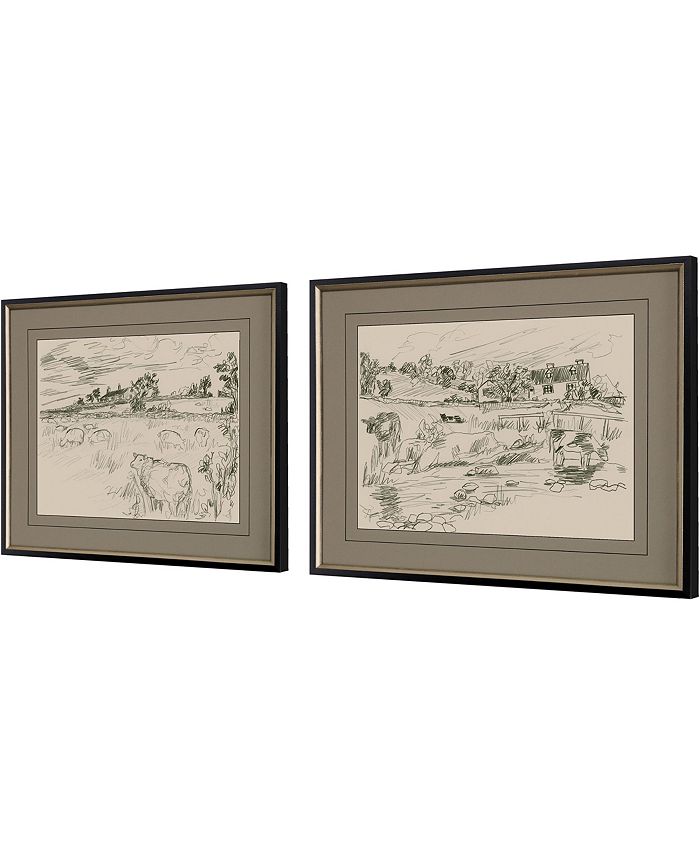 Paragon Picture Gallery Sepia Scenes I Framed Art, Set of 2 - Macy's