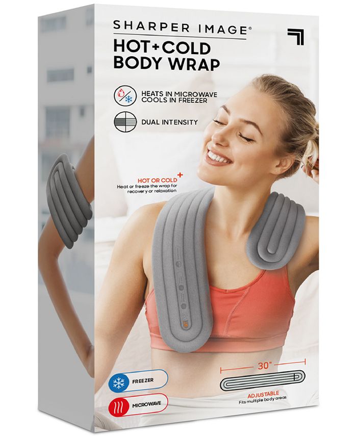 Sharper Image Hot + Cold Dual-Intensity Fabric Body Wrap - Macy's
