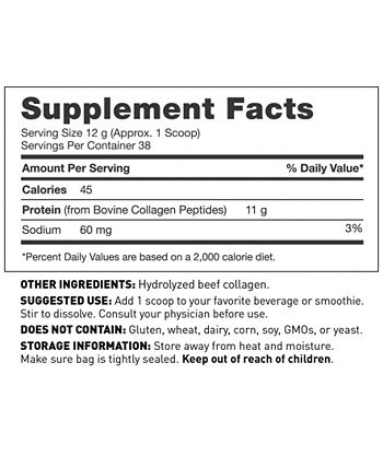 Amy Myers MD® Collagen Protein 38 Servings - Macy's
