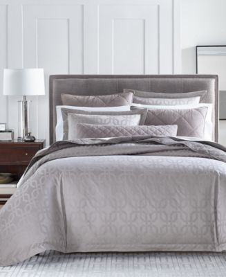 LAST ACT! Hotel Collection Fresco Jacquard 525-Thread Count Egyptian ...