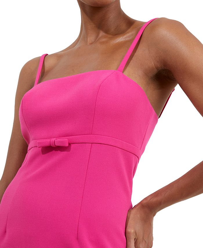 French Connection Women's Whisper Ruth Bow Mini Dresss - Macy's