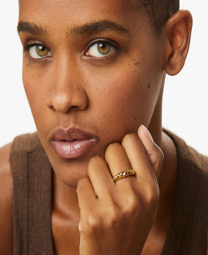 Ana Luisa - Gold Twist Ring - Rope Slim - Macy's