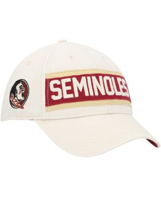 Men's '47 Brand Cream Florida State Seminoles Crossroad MVP Adjustable ...