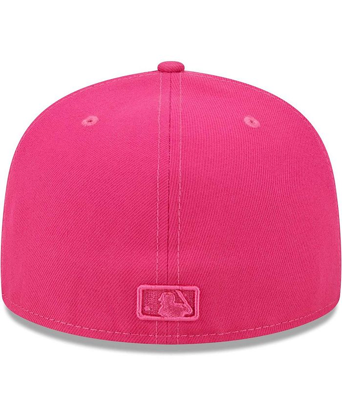 New Era Men's Pink Los Angeles Dodgers Color Pack 59FIFTY Fitted Hat ...