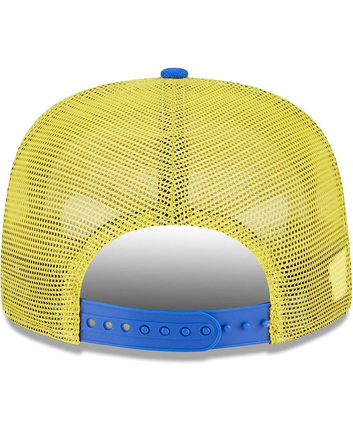 New Era Men's Royal Los Angeles Rams Script Logo Golfer 9FIFTY Snapback ...