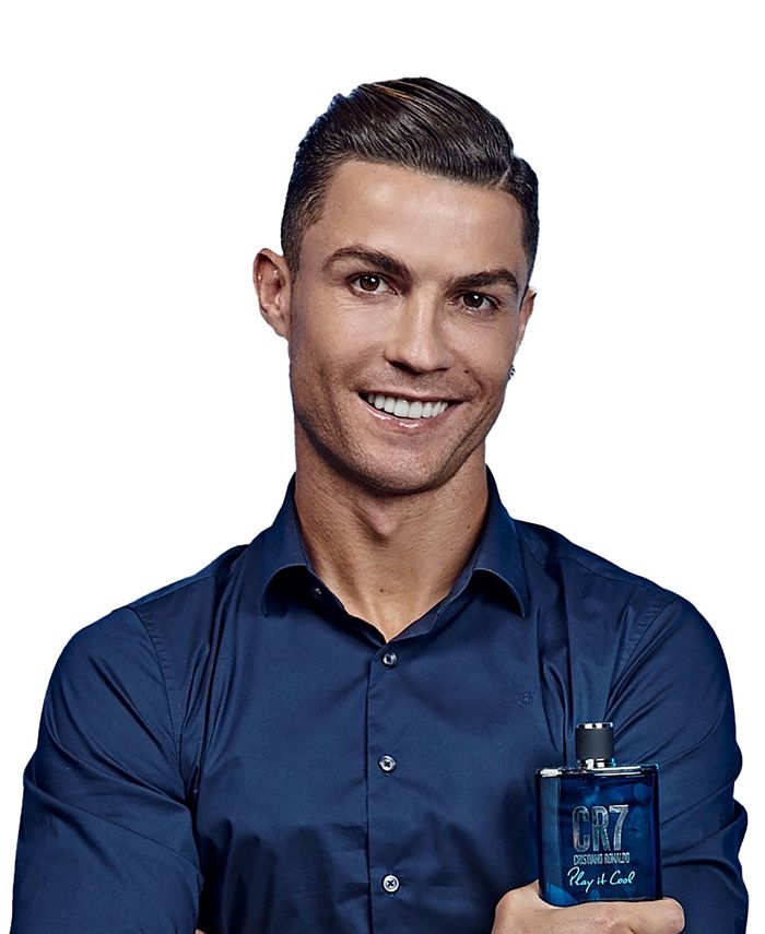 CR7 Cristiano Ronaldo Men's Play It Cool Eau de Toilette Spray, 1 oz ...