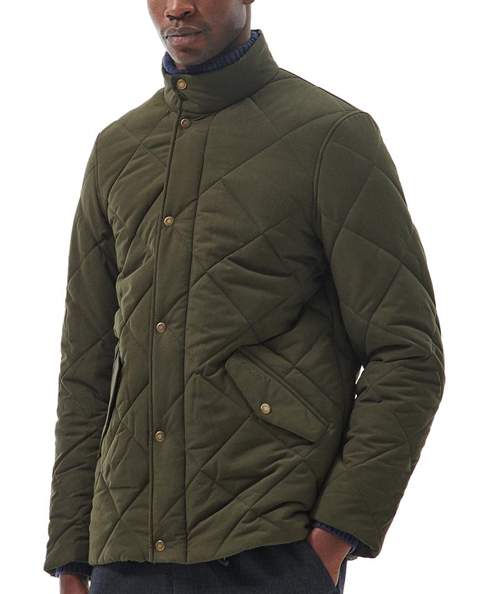 Barbour Men's Winter Chelsea Box Quilted Full-Zip Jacket - Macy's
