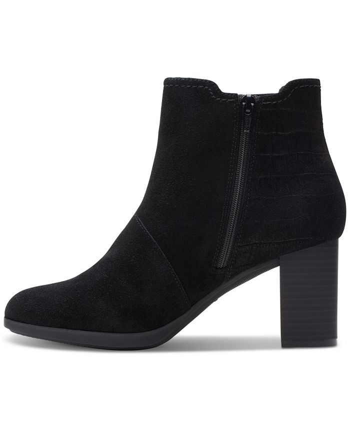 Clarks Women's Bayla Rose Dress Ankle Booties - Macy's