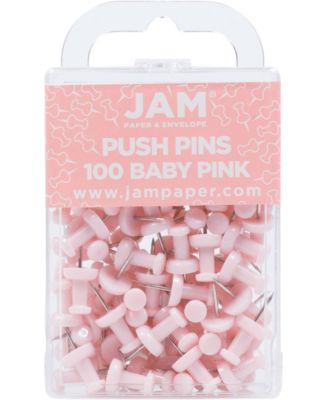 JAM Paper Colorful Push Pins - Pushpins - 100 Per Pack - Macy's