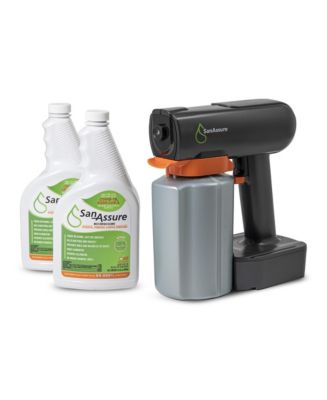 San-Assure Electrostatic Sprayer Handheld Sprayer with Disinfectant ...