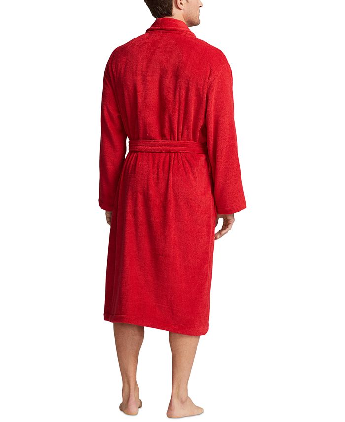 Polo Ralph Lauren Men's Terry Polo Bear Robe - Macy's
