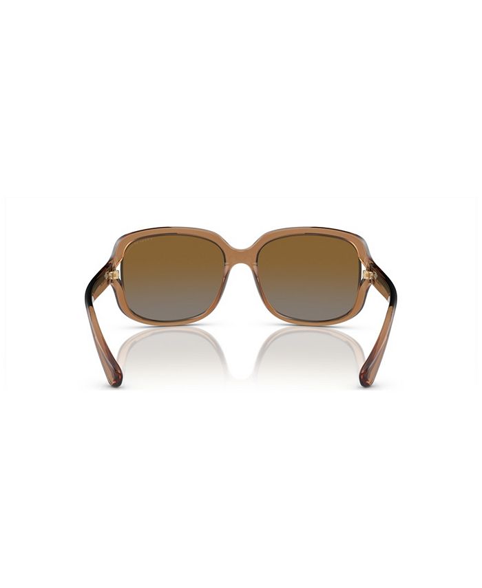 COACH Women's L149 Polarized Sunglasses, Gradient HC8169 - Macy's