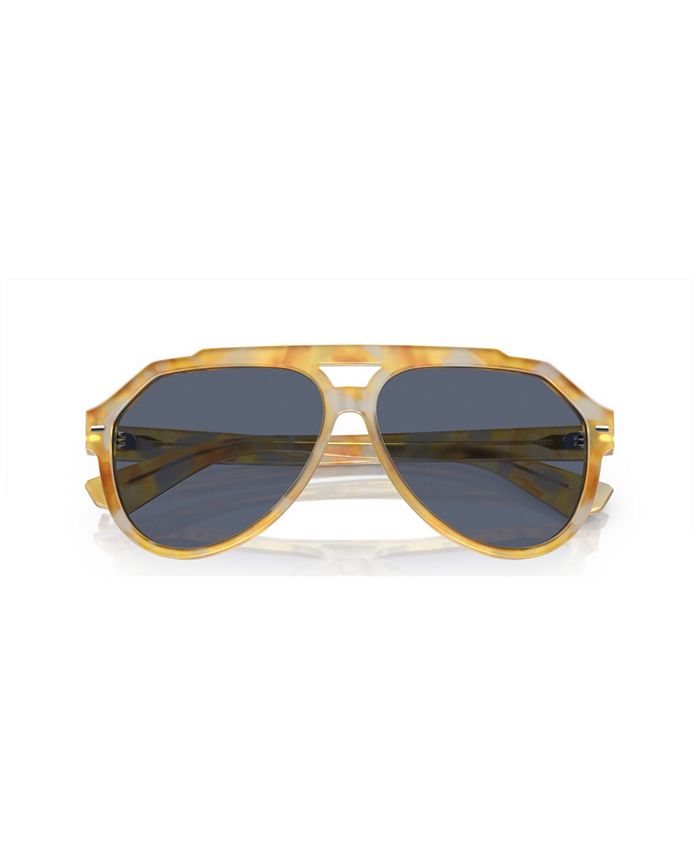 Dolce&Gabbana Men's Polarized Sunglasses, DG4452 - Macy's