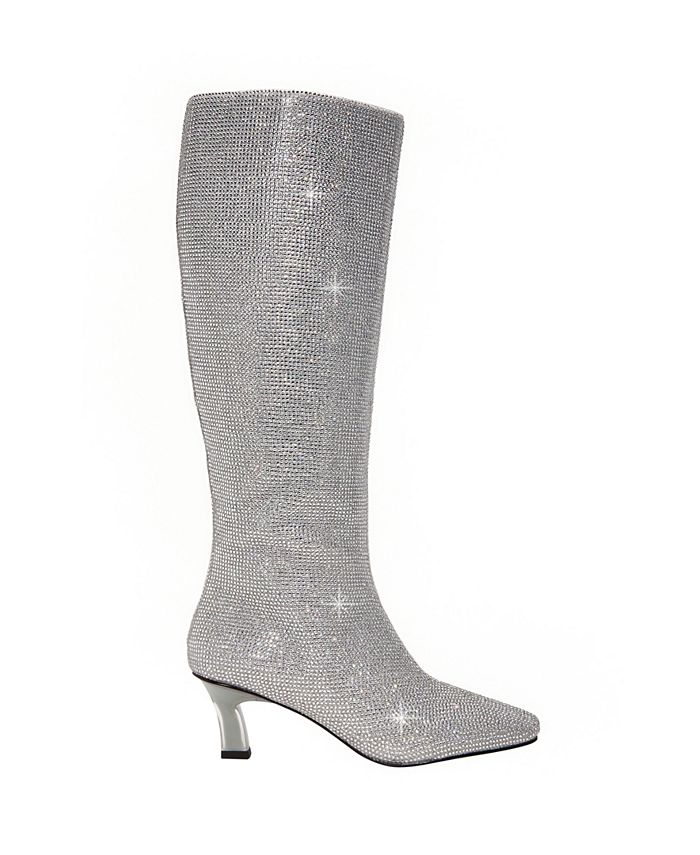 Katy Perry Women's The Zaharrah Square Toe Kitten Heel Regular Calf ...