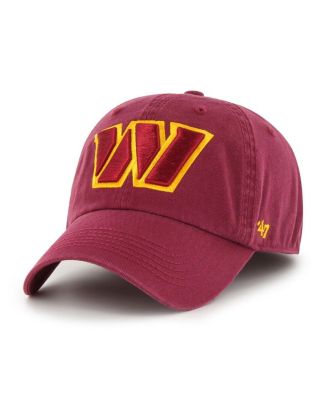 Men's '47 Brand Burgundy Washington Commanders Franchise Logo Fitted ...