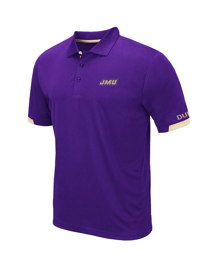 Colosseum Men's Purple James Madison Dukes Santry Lightweight Polo ...