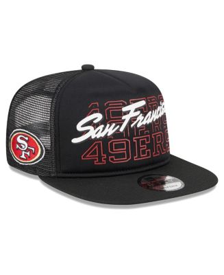 Men's New Era Black San Francisco 49ers Instant Replay 9FIFTY Snapback ...
