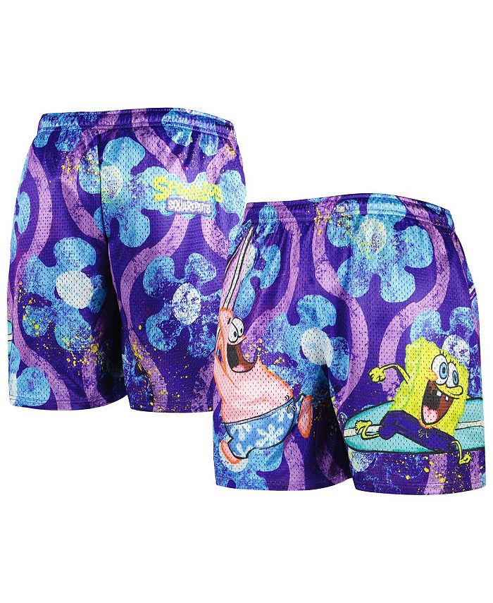 Chalk Line Men's Purple SpongeBob SquarePants Shorts - Macy's
