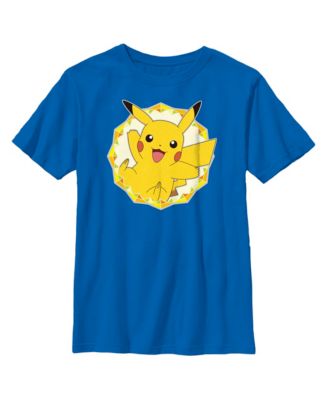 Boy's Pokemon Pikachu Circle Child T-Shirt - Macy's