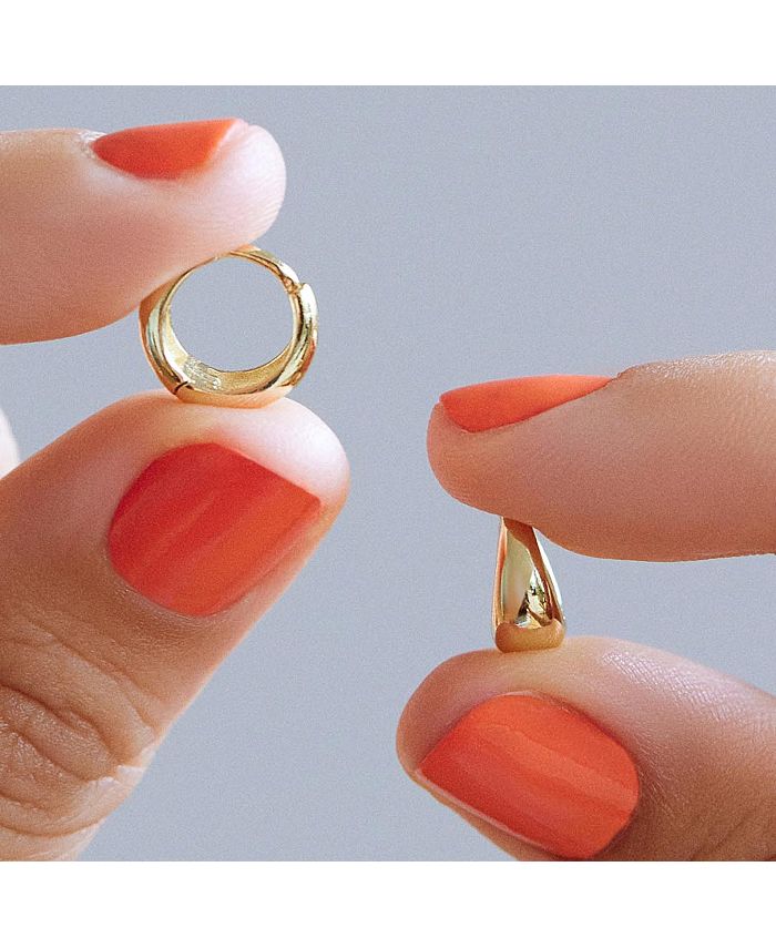 Ana Luisa Bold Huggie Hoops - Nate - Macy's