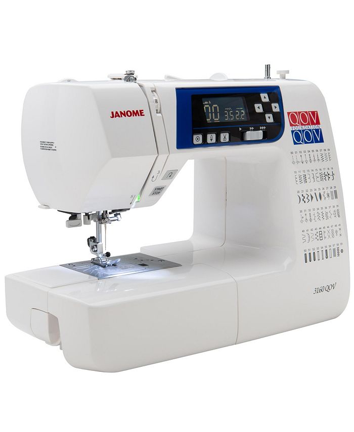 Janome 3160QOV Quilts of Valor Computerized Sewing and Quilting Sewing ...