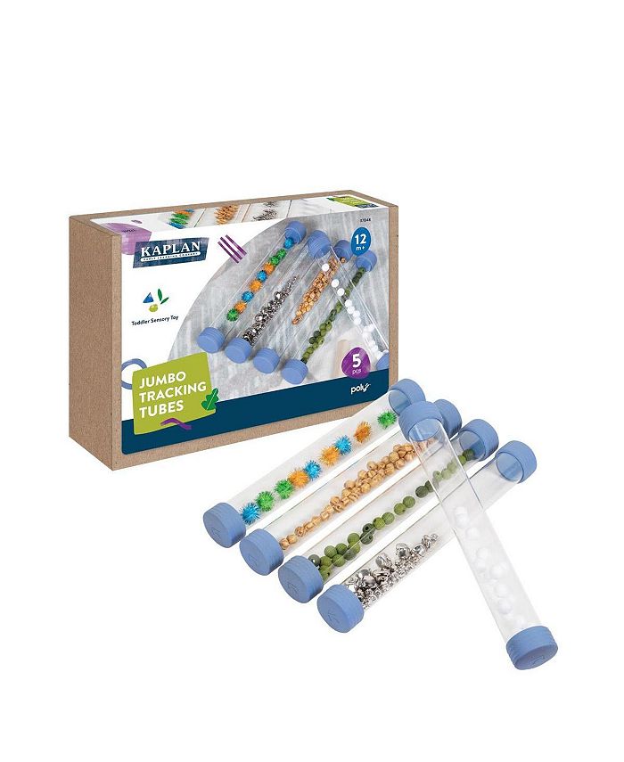 Kaplan Early Learning Jumbo Tracking Tubes - Set of 5 - Macy's