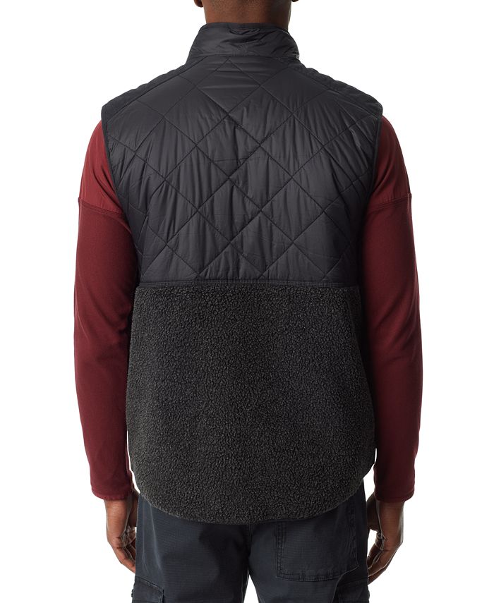 BASS OUTDOOR Men's Mixed Media Vest - Macy's