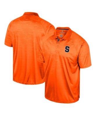 Men's Colosseum Orange Syracuse Orange Honeycomb Raglan Polo Shirt - Macy's