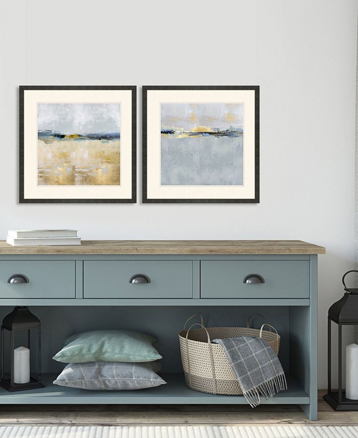 Paragon Picture Gallery Gentle Horizon II Framed Art, Set of 2 - Macy's