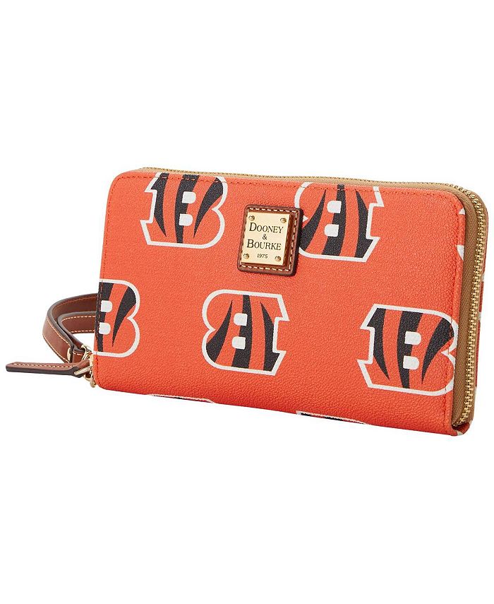 Dooney & Bourke Women's Cincinnati Bengals Sporty Monogram Large Zip ...
