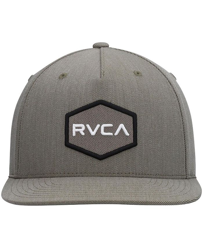 RVCA Men's Olive Commonwealth Snapback Hat - Macy's