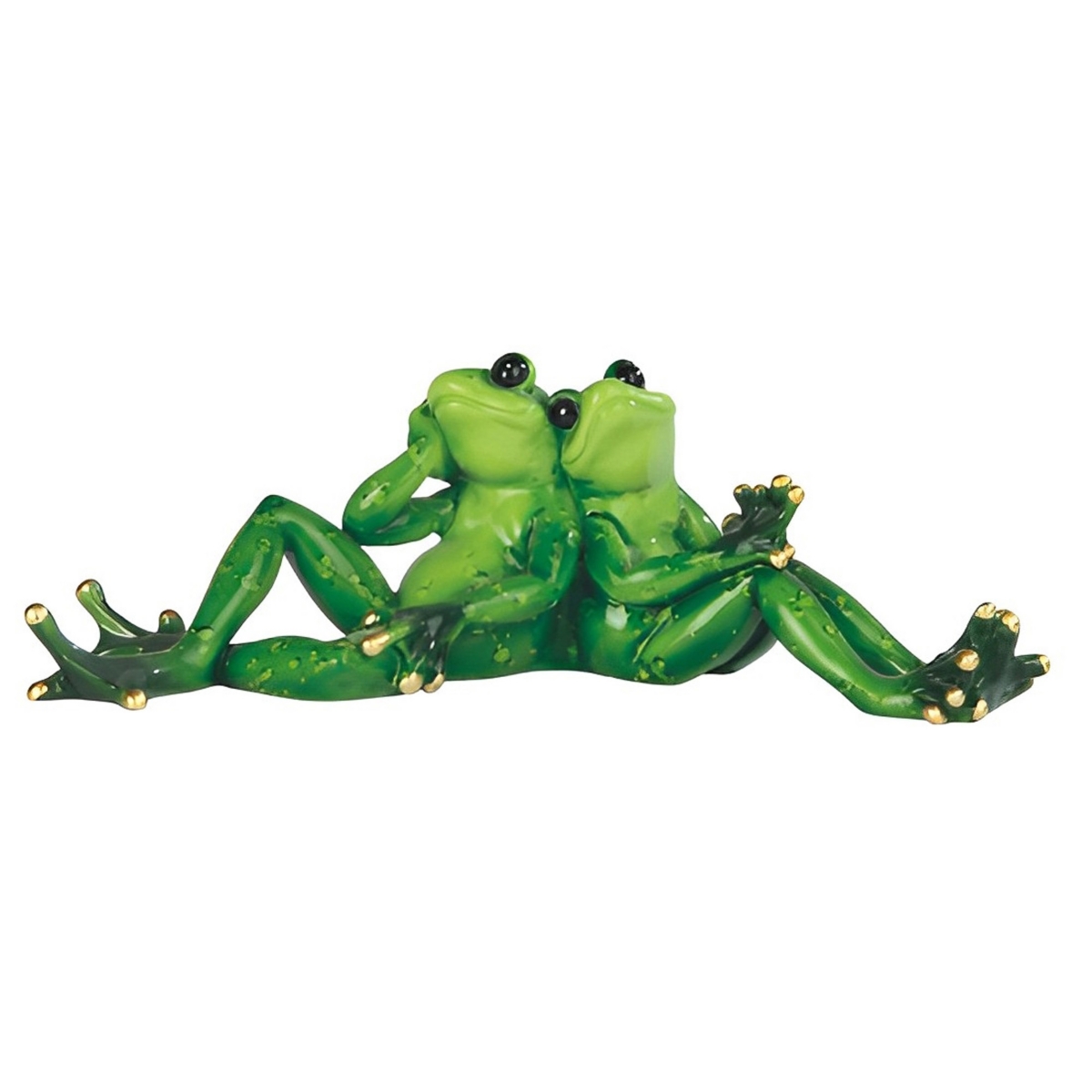 Click here for Fc Design 9W Happy Frog Couple Leaning Back to Bac... prices