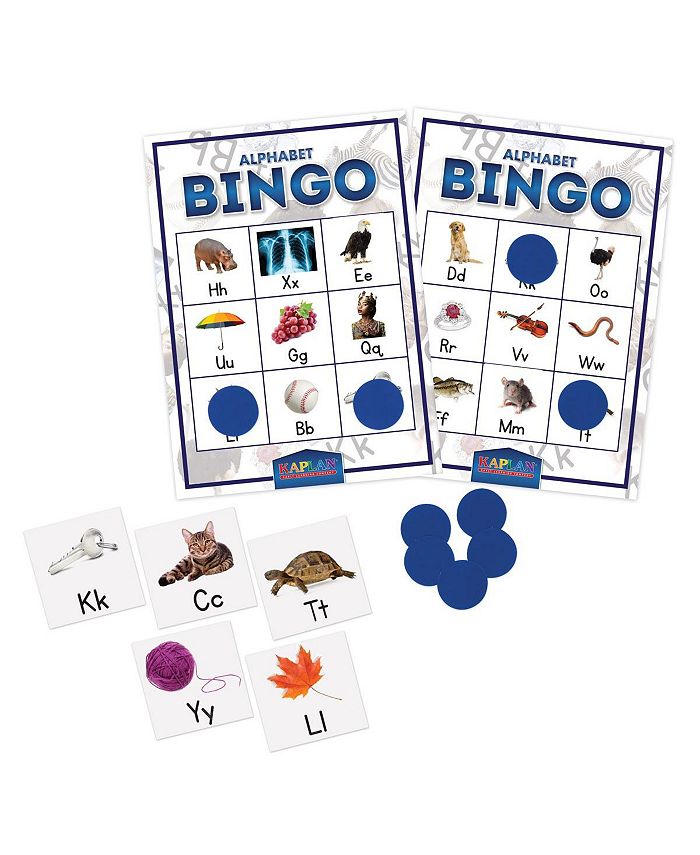 Kaplan Early Learning Alphabet Bingo Game - Macy's