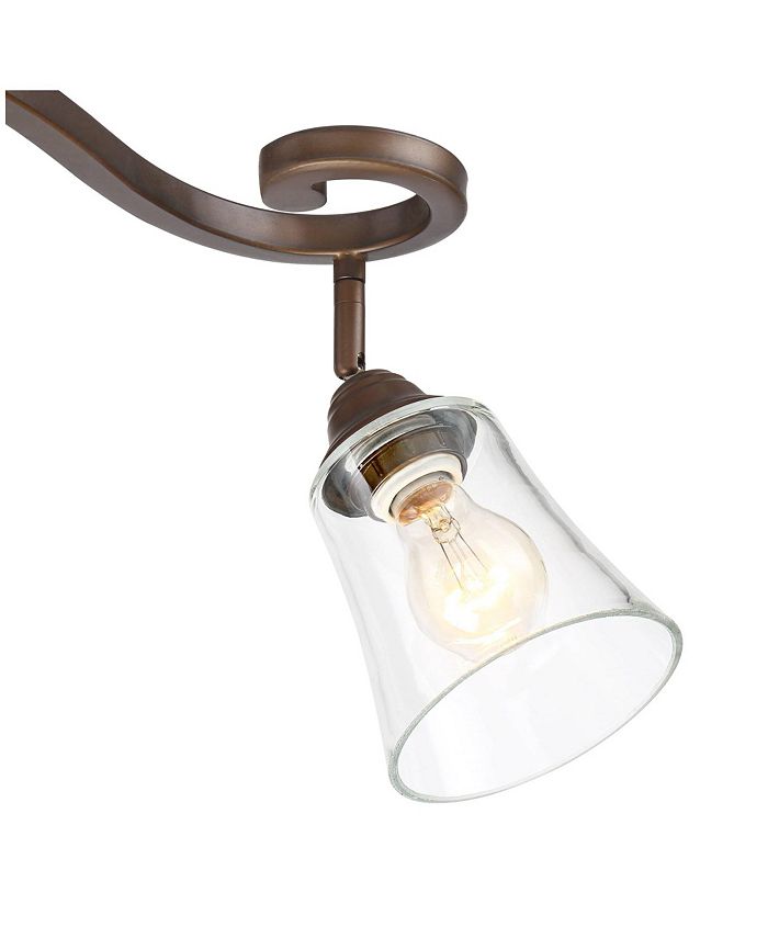 Pro Track Myrna 4-Head Ceiling or Wall Track Light Fixture Kit ...