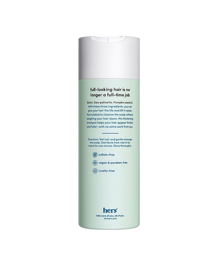 Hers Triple Threat Hair Thickening Shampoo - Macy's