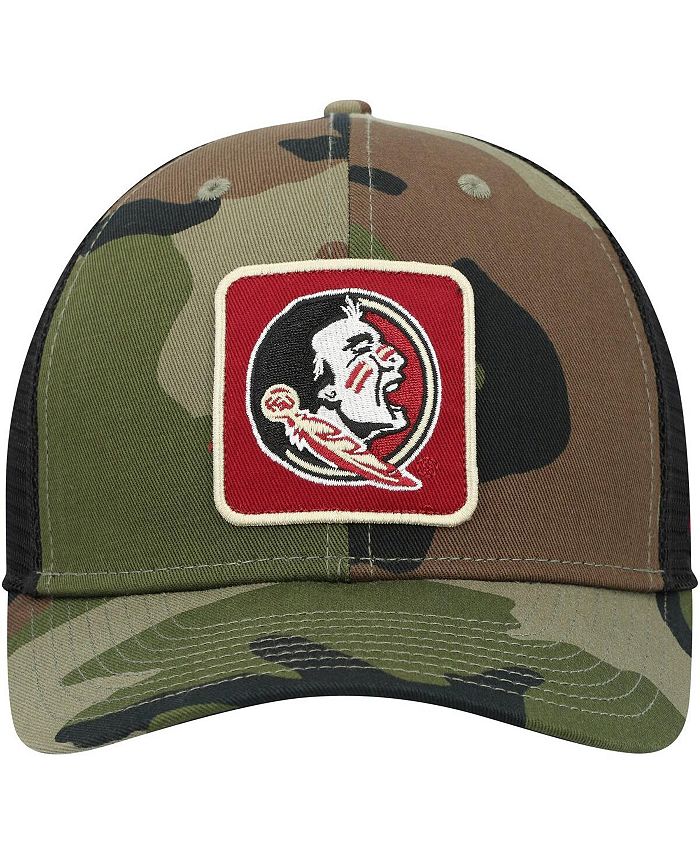 Nike Men's Camo, Black Florida State Seminoles Classic99 Trucker ...