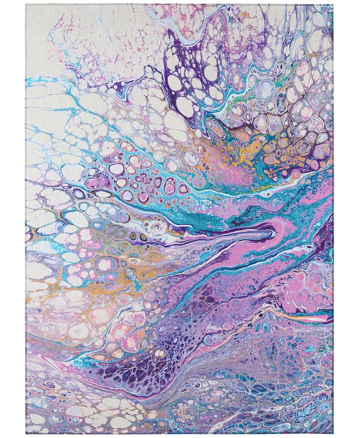 Addison Karina Outdoor Washable AKC49 10' x 14' Area Rug - Macy's