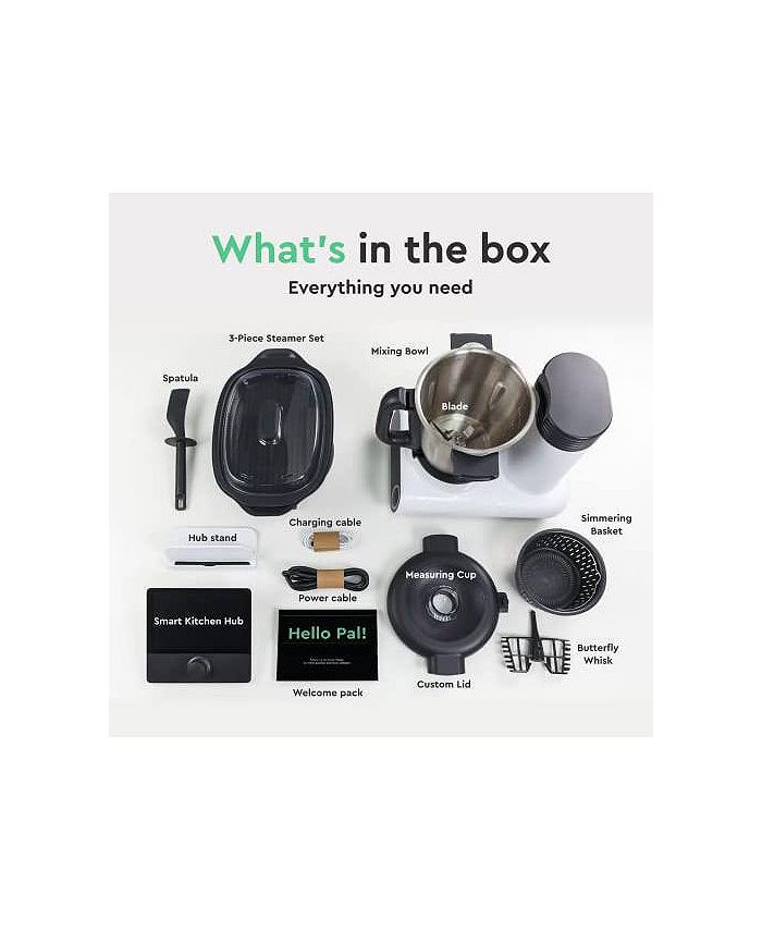 CookingPal Multo By Smart Compact Countertop Multi-Functional Stainless ...