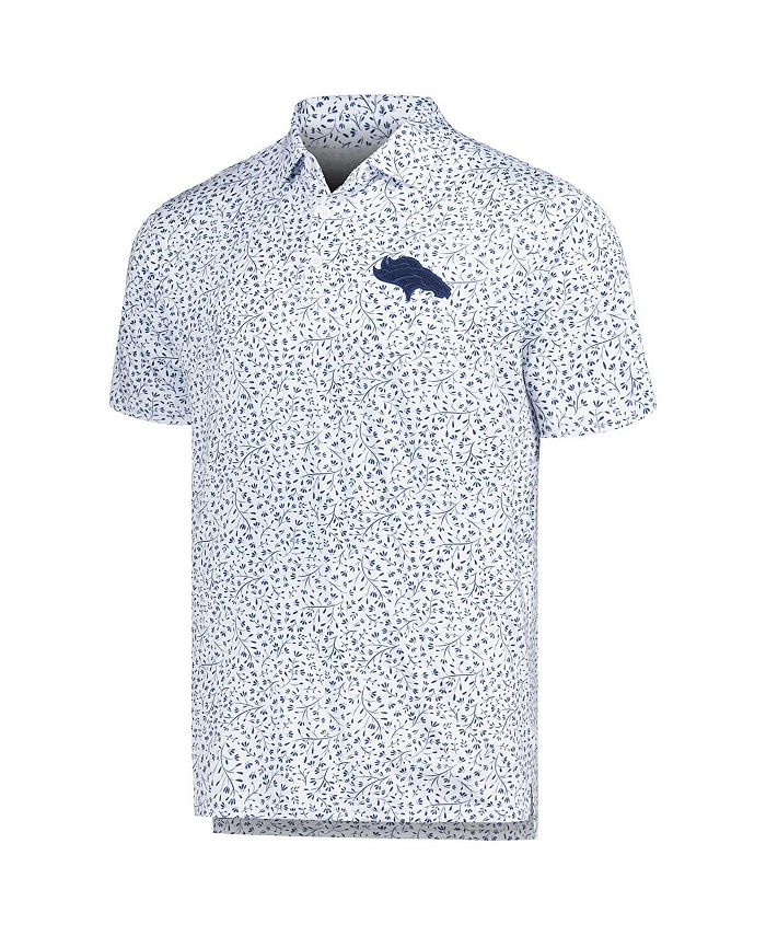 Antigua Men's White Denver Broncos Motion Polo Shirt - Macy's