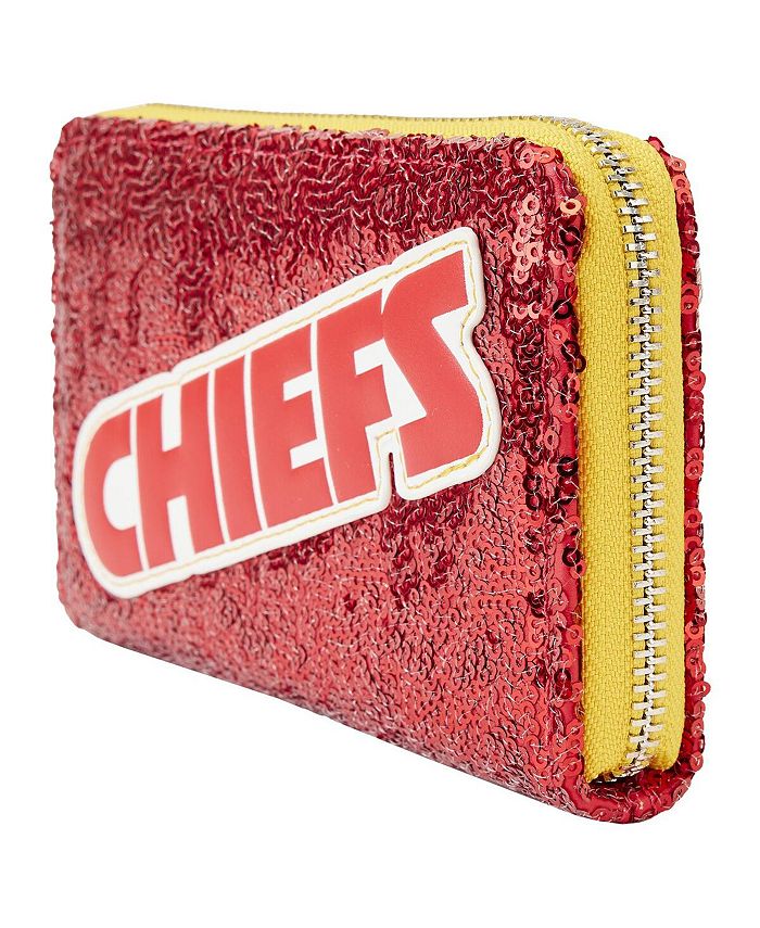 Loungefly Women's Kansas City Chiefs Sequin Zip-Around Wallet - Macy's