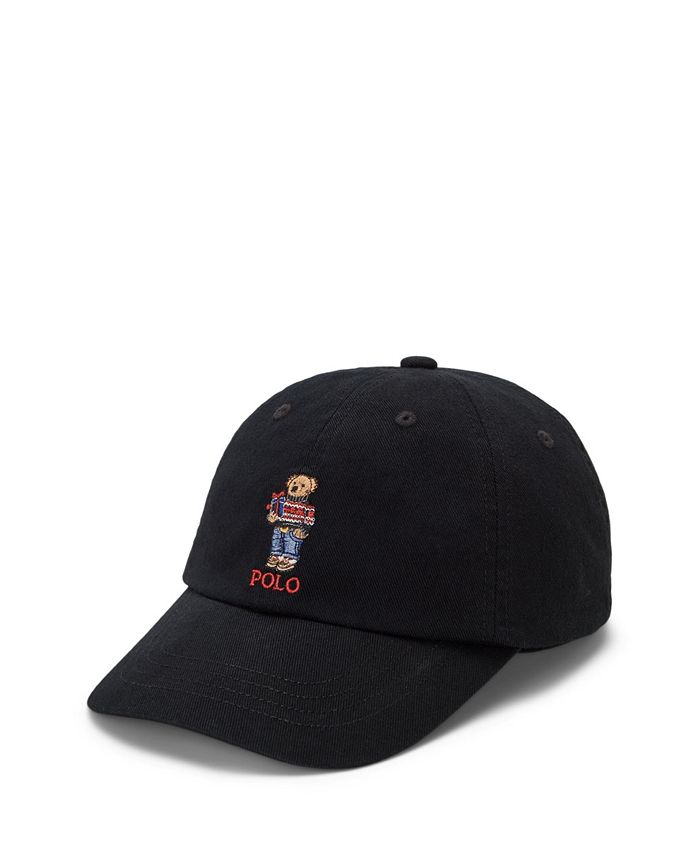 Polo Ralph Lauren Toddler and Little Boys Polo Bear Chino Ball Cap - Macy's