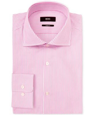 BOSS by Hugo Boss Stripe Dress Shirt - Macy's