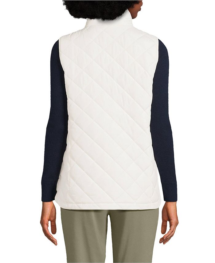 Lands' End Women's FeatherFree Insulated Vest - Macy's